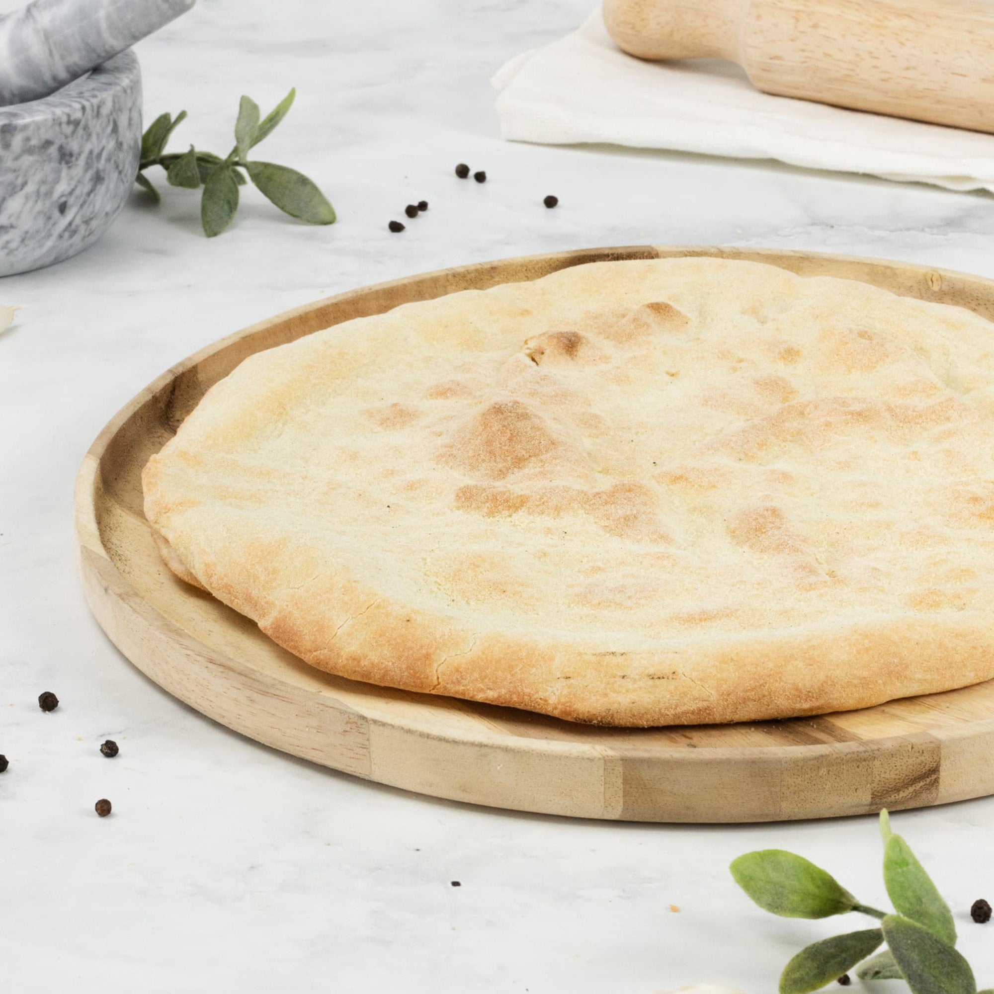 Artisan Woodfired 12" Plain Pizza Bases | 3 Pack – Dough Tribe