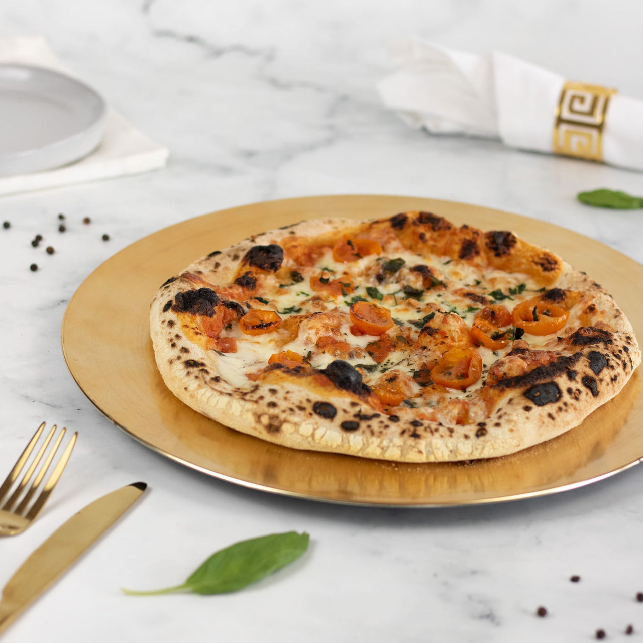 Shop Doughvinci - 10" Semi-dried Tomato & Fior Di Latte Pizza | Dough Tribe